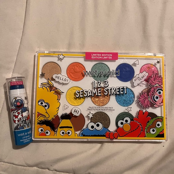 wet n wild | Makeup | Wet N Wild Sesame Street Palette And Lip Gloss ...